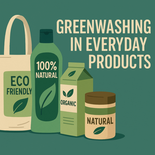 Greenwashing in Everyday Products – What to Look Out For - Humming Genesis
